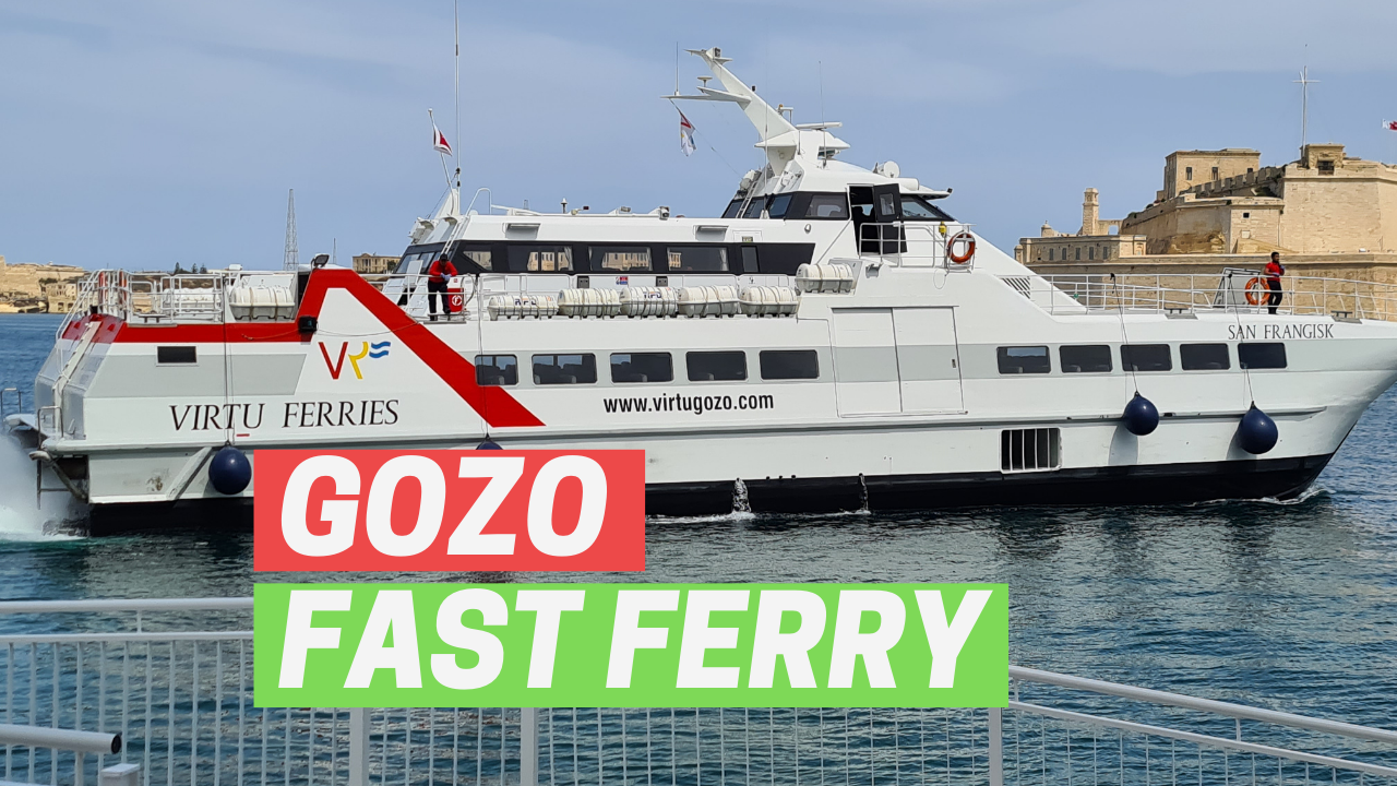 To Gozo and Back to Malta in a day with the new Gozo Fast Ferry | Malta ...